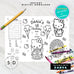 Hello Kitty Birthday Party Activity Sheet – Stockpile Digital