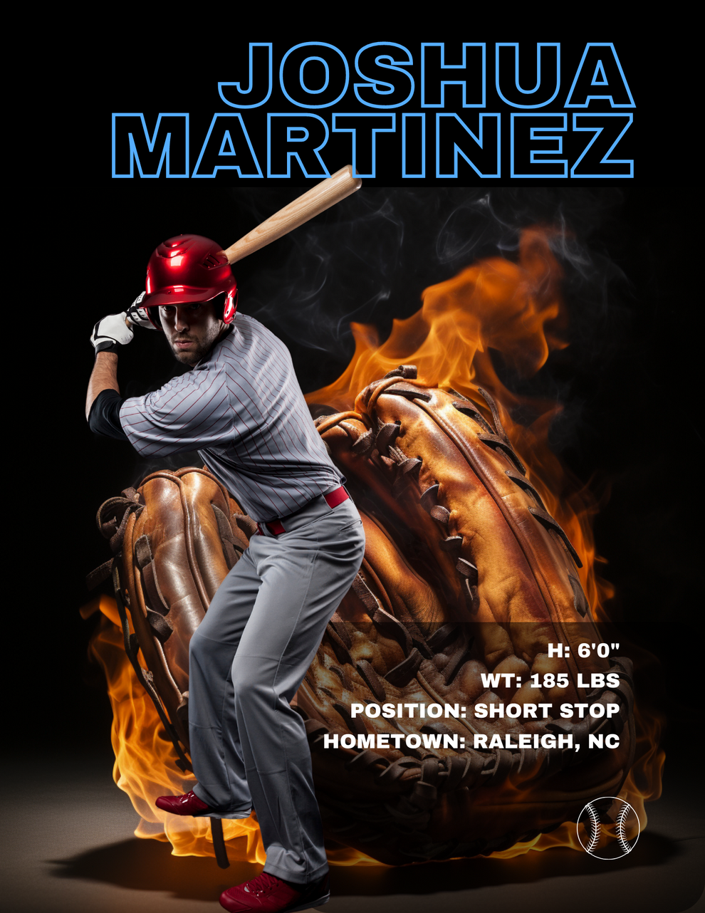 Baseball Player Trading Card Templates Bundle – Stockpile Digital