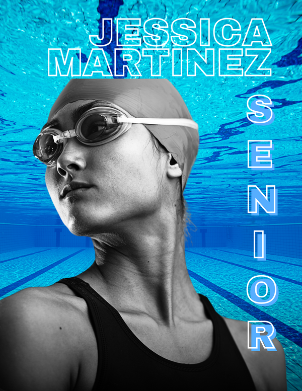 Swimmer Trading Card Templates Bundle – Stockpile Digital