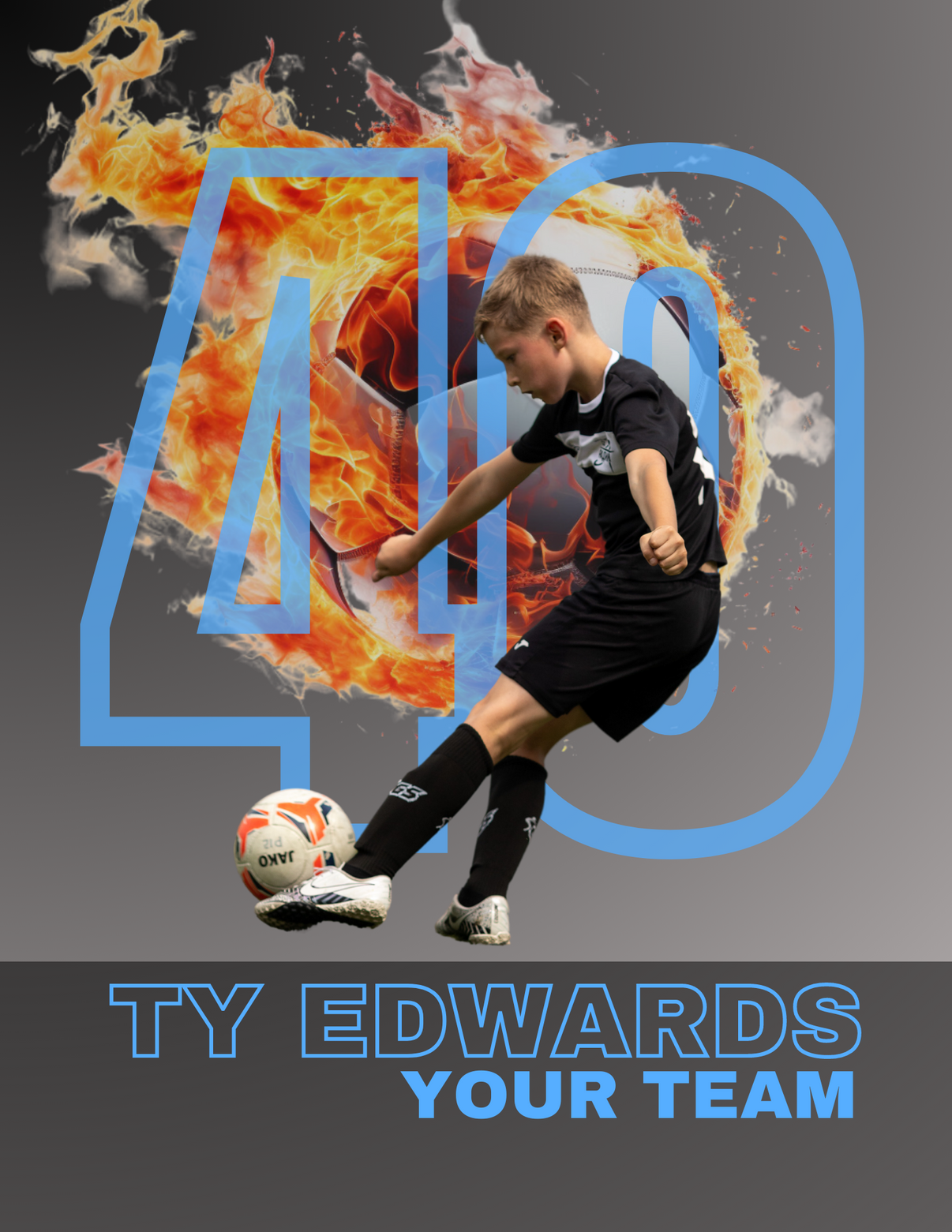 Soccer Player Trading Card Templates Bundle – Stockpile Digital