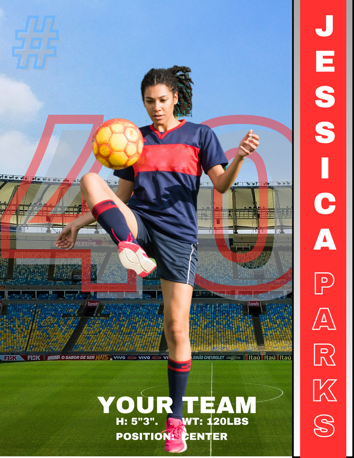 Soccer Player Trading Card Templates Bundle – Stockpile Digital