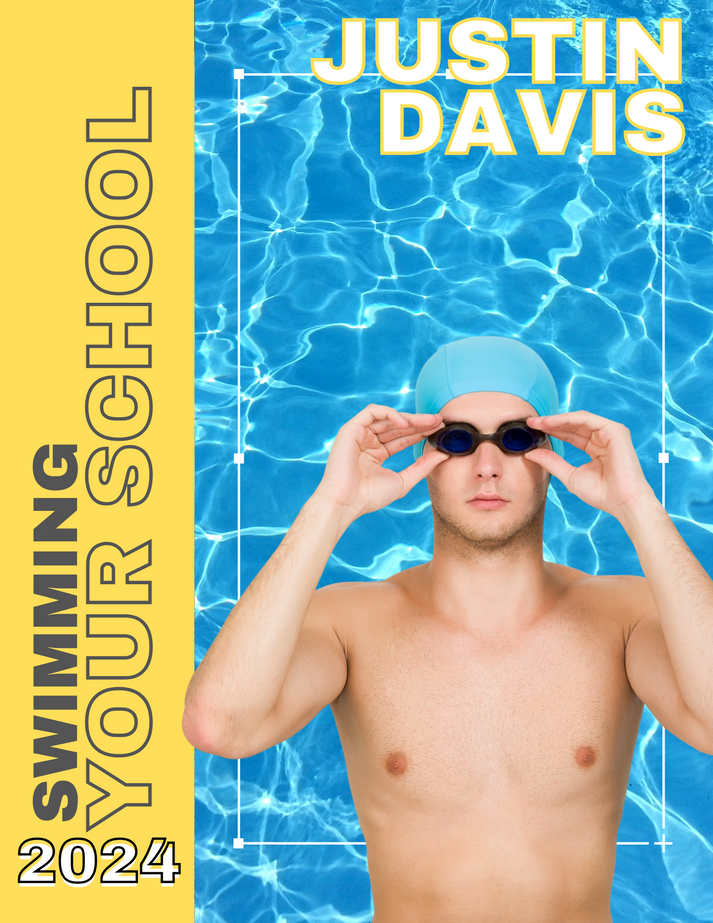 Swimmer Trading Card Templates Bundle – Stockpile Digital