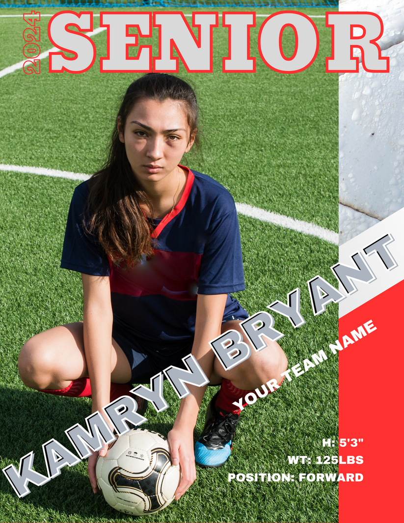 Soccer Player Trading Card Templates Bundle – Stockpile Digital