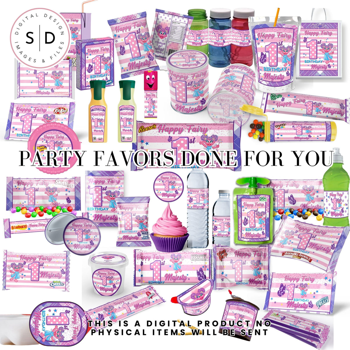 Fairy Abby Birthday Party Favors – Stockpile Digital