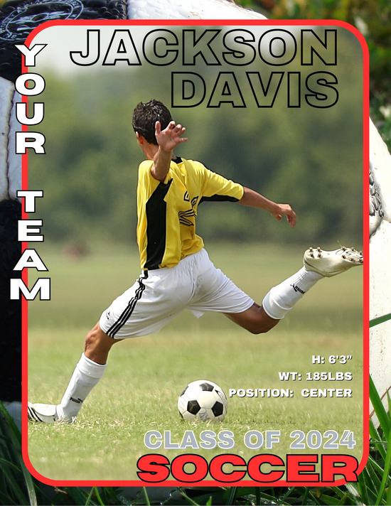 Soccer Player Trading Card Templates Bundle – Stockpile Digital